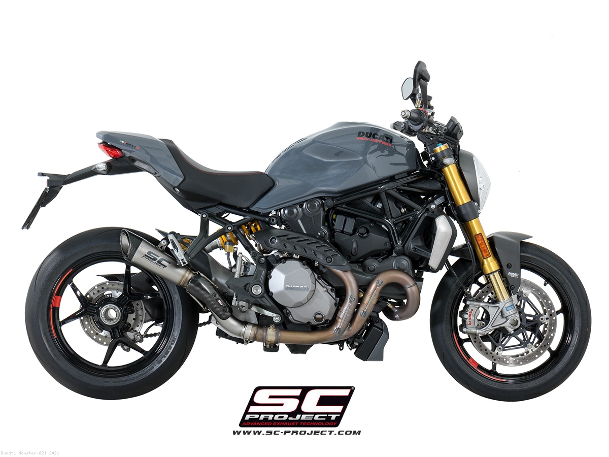 S1 Exhaust by SC-Project Ducati / Monster 821 / 2021 (D25-T41T)