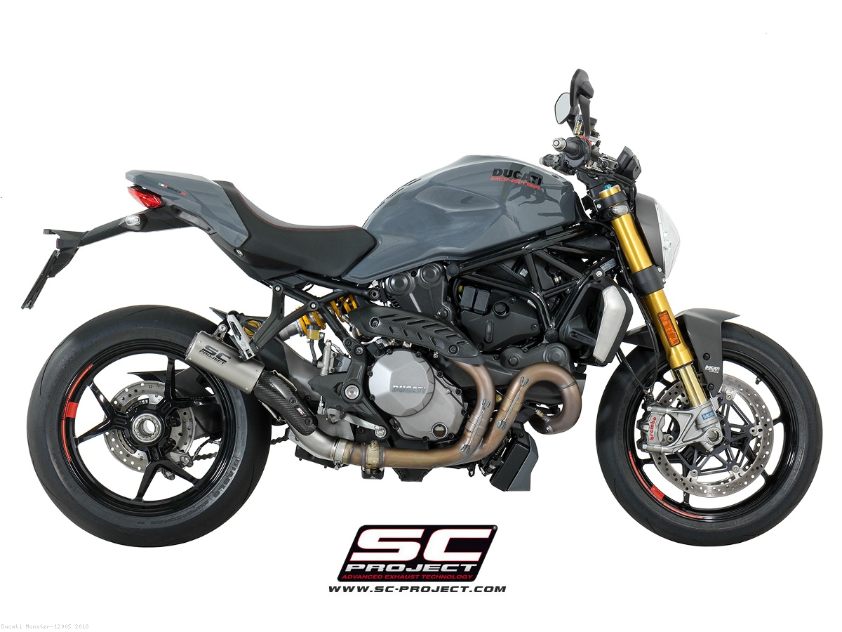 CR-T Exhaust by SC-Project Ducati / Monster 1200S / 2018 (D25-T38T)