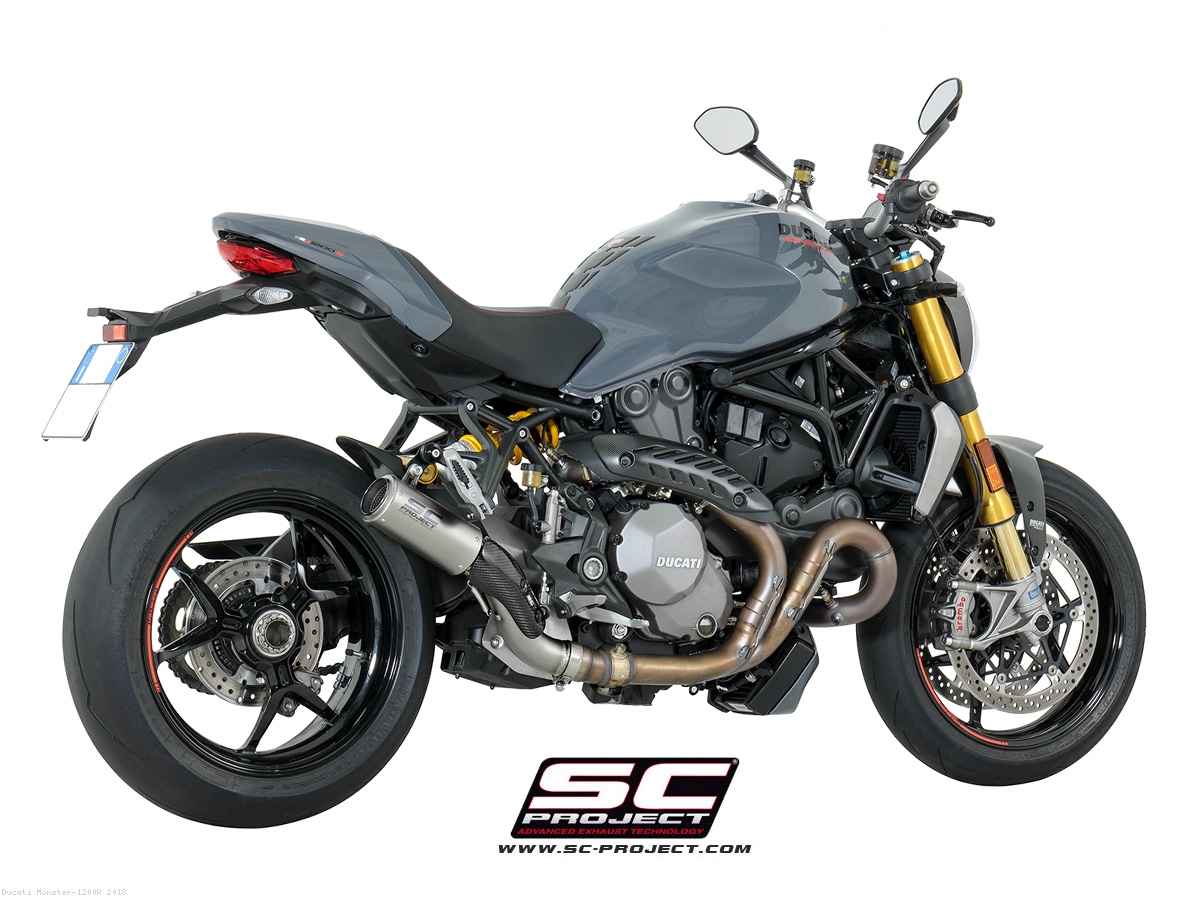 CR-T Exhaust by SC-Project Ducati / Monster 1200R / 2018 (D25-T38T)