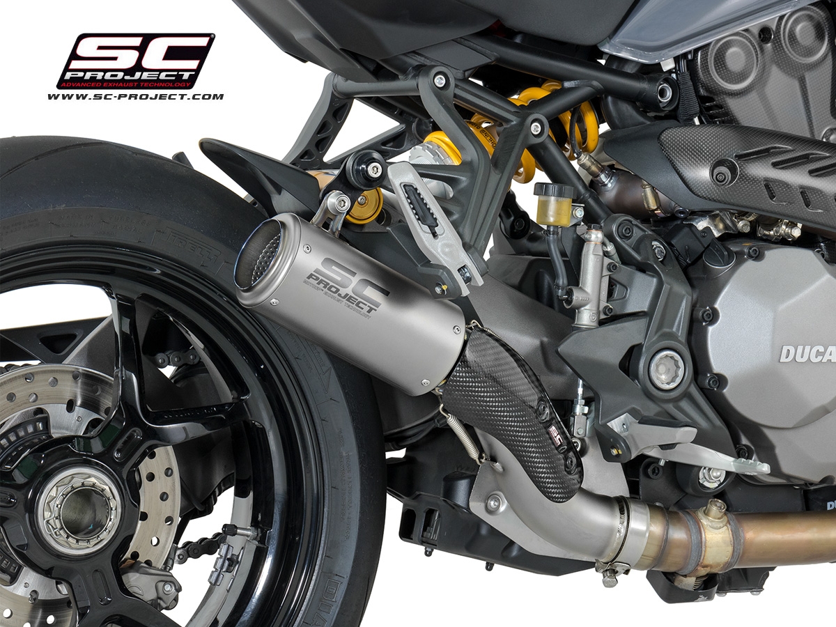 CR-T Exhaust by SC-Project Ducati / Monster 1200R / 2018 (D25-T38T)