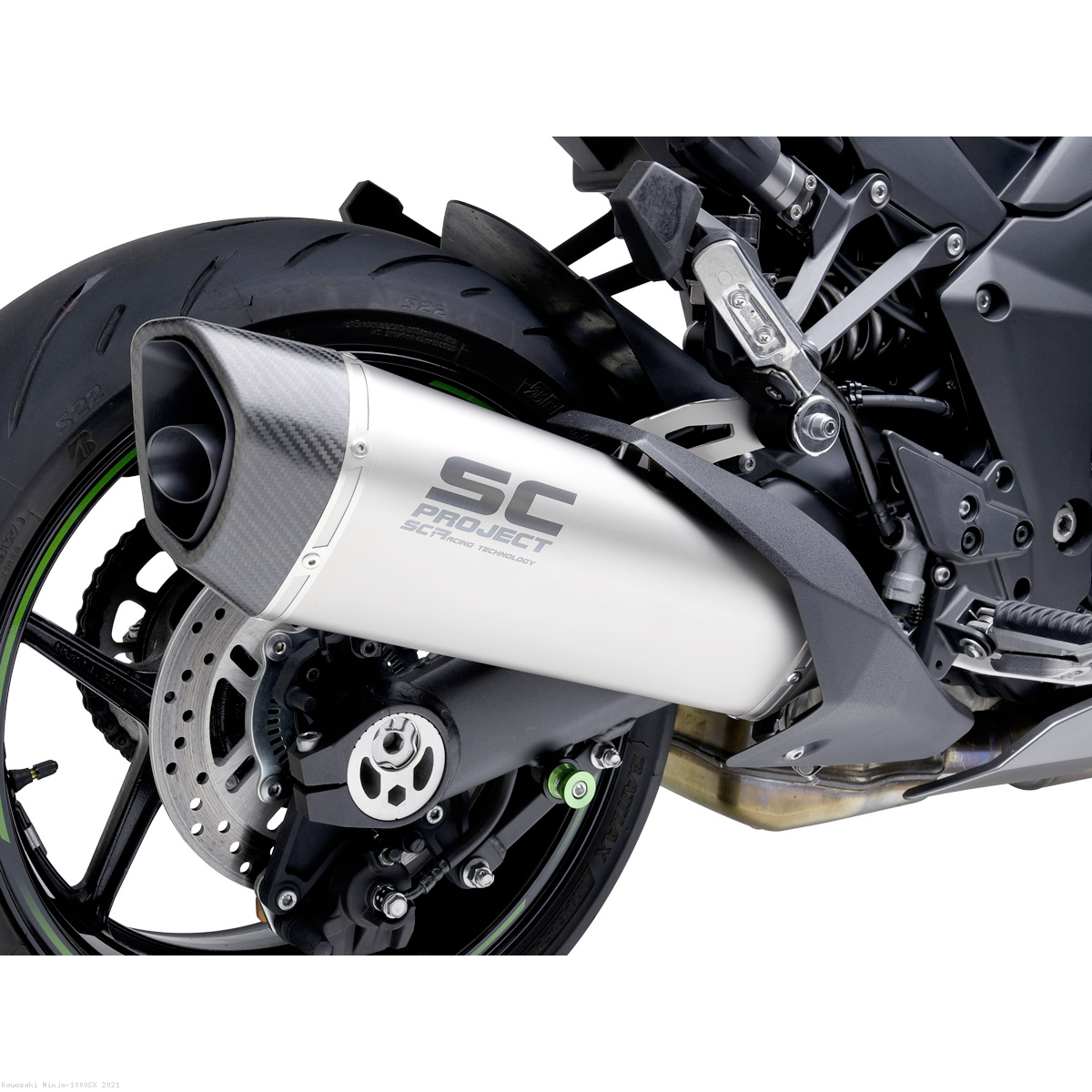 SC1-R Exhaust by SC-Project Kawasaki / Ninja 1000SX / 2021 (K41-93)