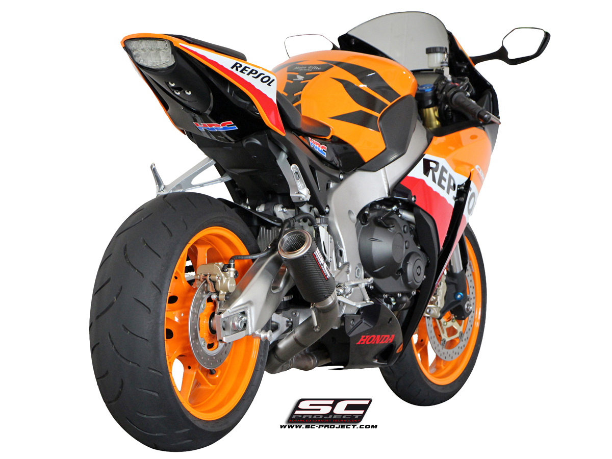 Honda CBR1000RR CR-T Slip-on Exhaust by SC-Project (2008-2013)