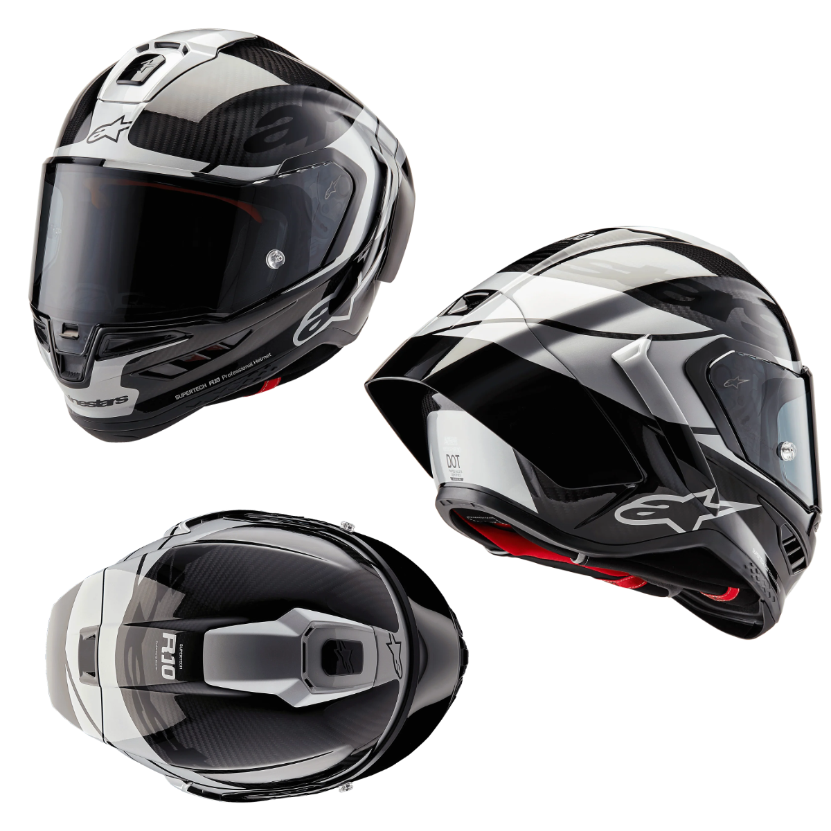 Supertech R10 Element Helmet by Alpinestars (ASTARS-R10-ELEMENT-Helmet)