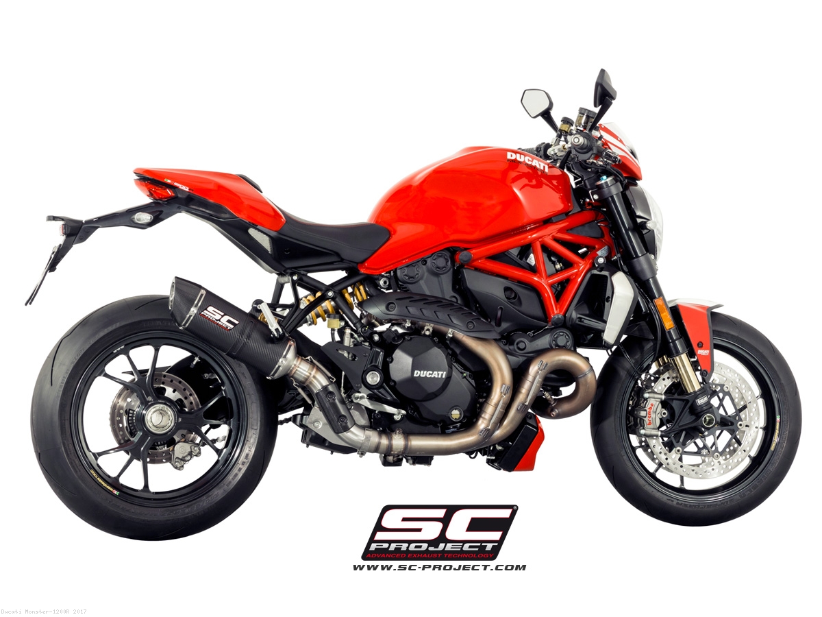 Oval Exhaust by SC-Project Ducati / Monster 1200R / 2017 (D18-12C)