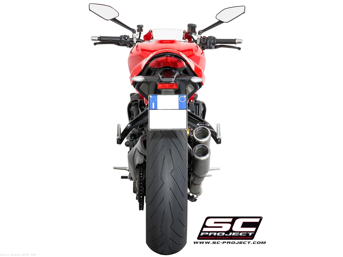 CR-T Exhaust by SC-Project Ducati / Monster 1200R / 2020 (D18-DT36T)