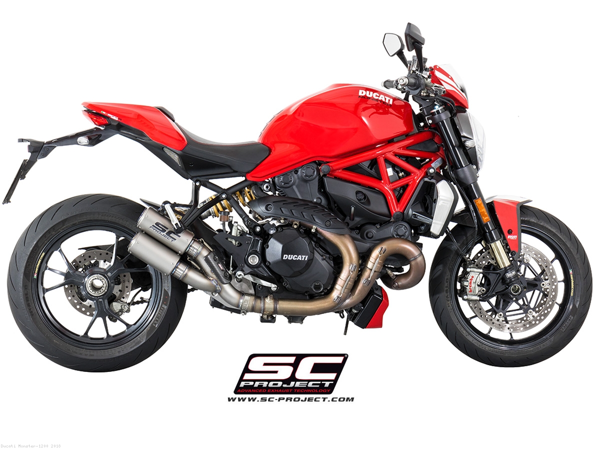 CR-T Exhaust by SC-Project Ducati / Monster 1200 / 2018 (D18-DT36T)