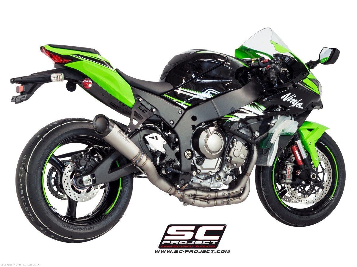 S1 Exhaust by SC-Project Kawasaki / Ninja ZX-10R / 2017 (K22-TC41T)